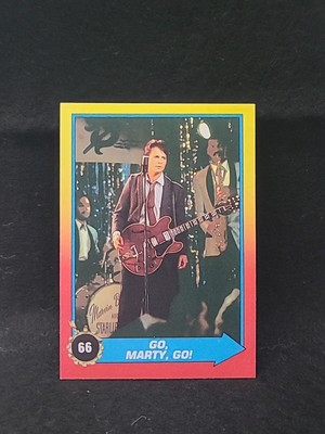 1989 BACK TO THE FUTURE PART II GO, MARTY, GO! #66 | eBay