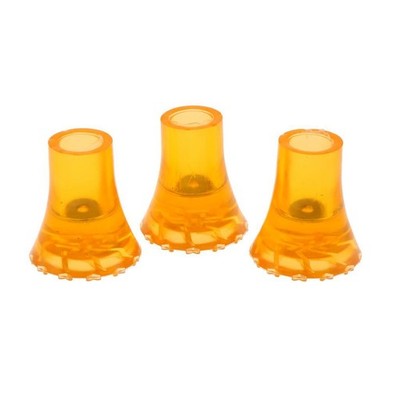 3 Pieces Durable Anti Skid Non Slip Rubber Crutch Tips Tire Grain Cane ...