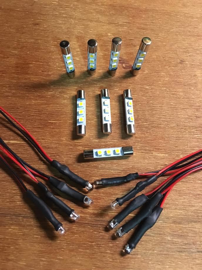 LAMP KITS SX-1010 (8v COOL BLUE LEDs) RECEIVER DIAL METER/PHONO-AM-FM ...