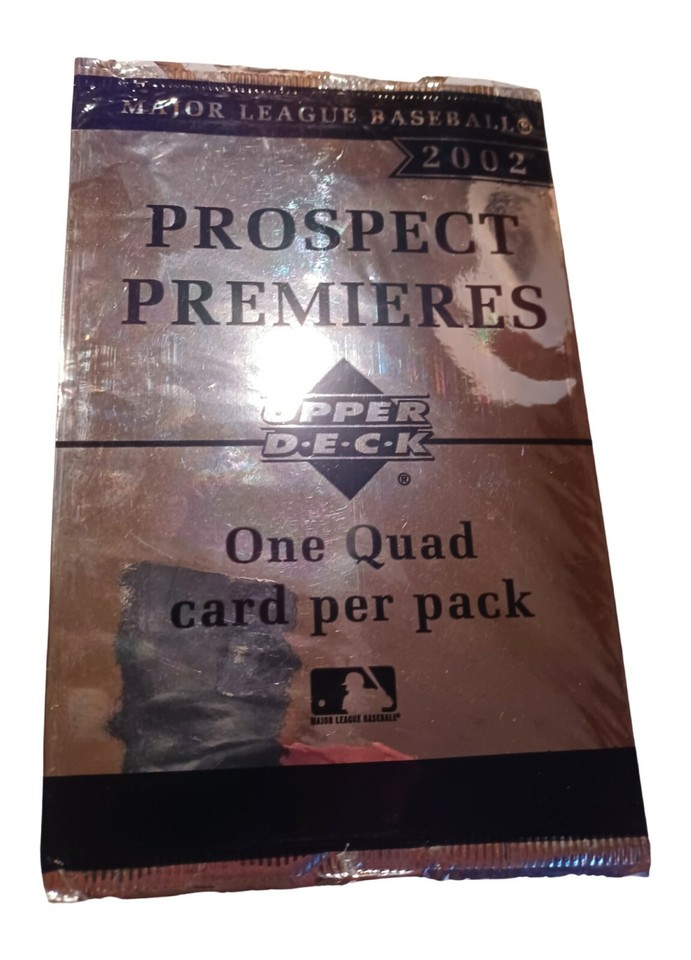 2002 Upper Deck Prospect Premieres Future Gems Quads Serial Numbered | eBay