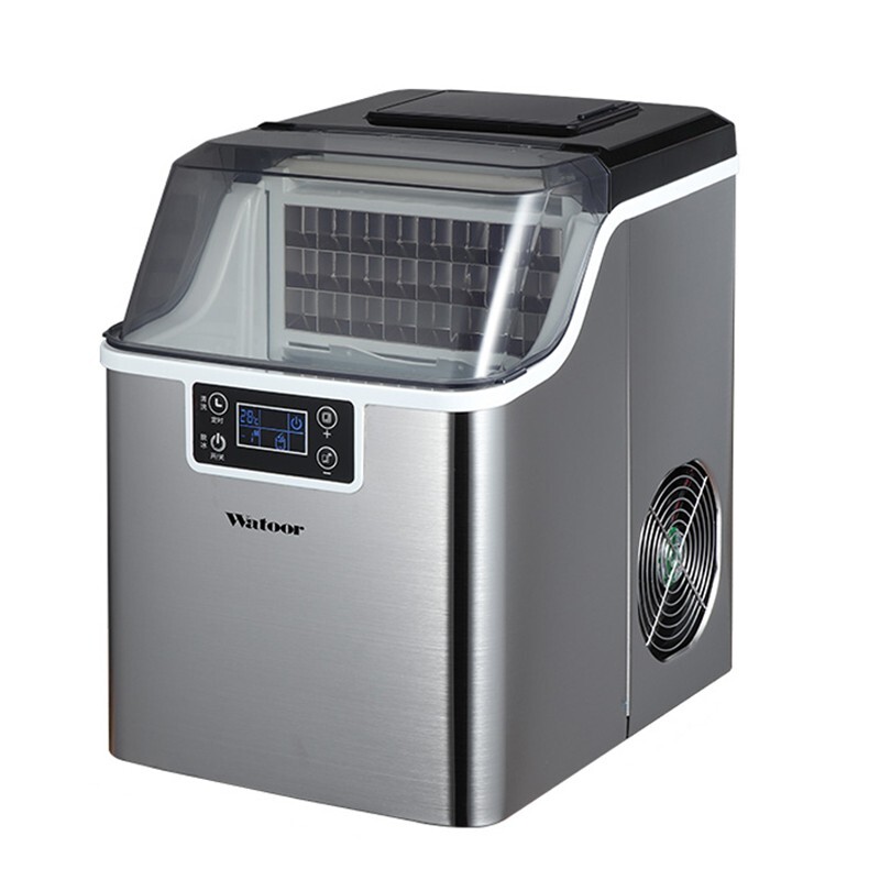 220V 30Kg Portable Electric Ice Maker Ice Cubes Making Machine ...