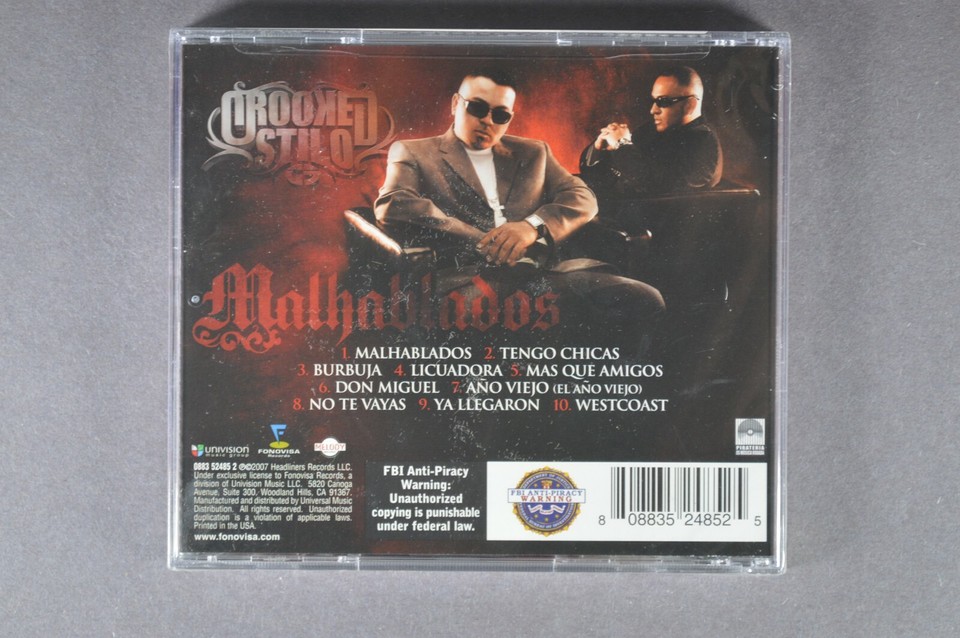 CROOKED STILO Malhablados LATIN CD SEALED RAP HIP HOP | eBay