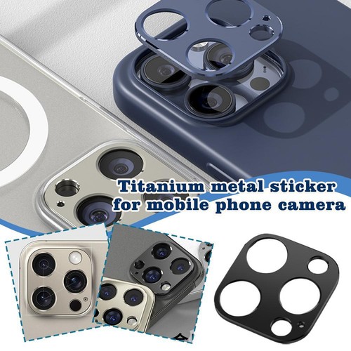 Metal Camera Bezel Protector For iPhone 16 Pro/Pro Max Hollow Lens ...