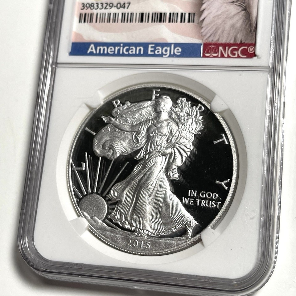 2015-W American Silver Eagle $1 NGC PF69 Ultra Cameo First Releases ...