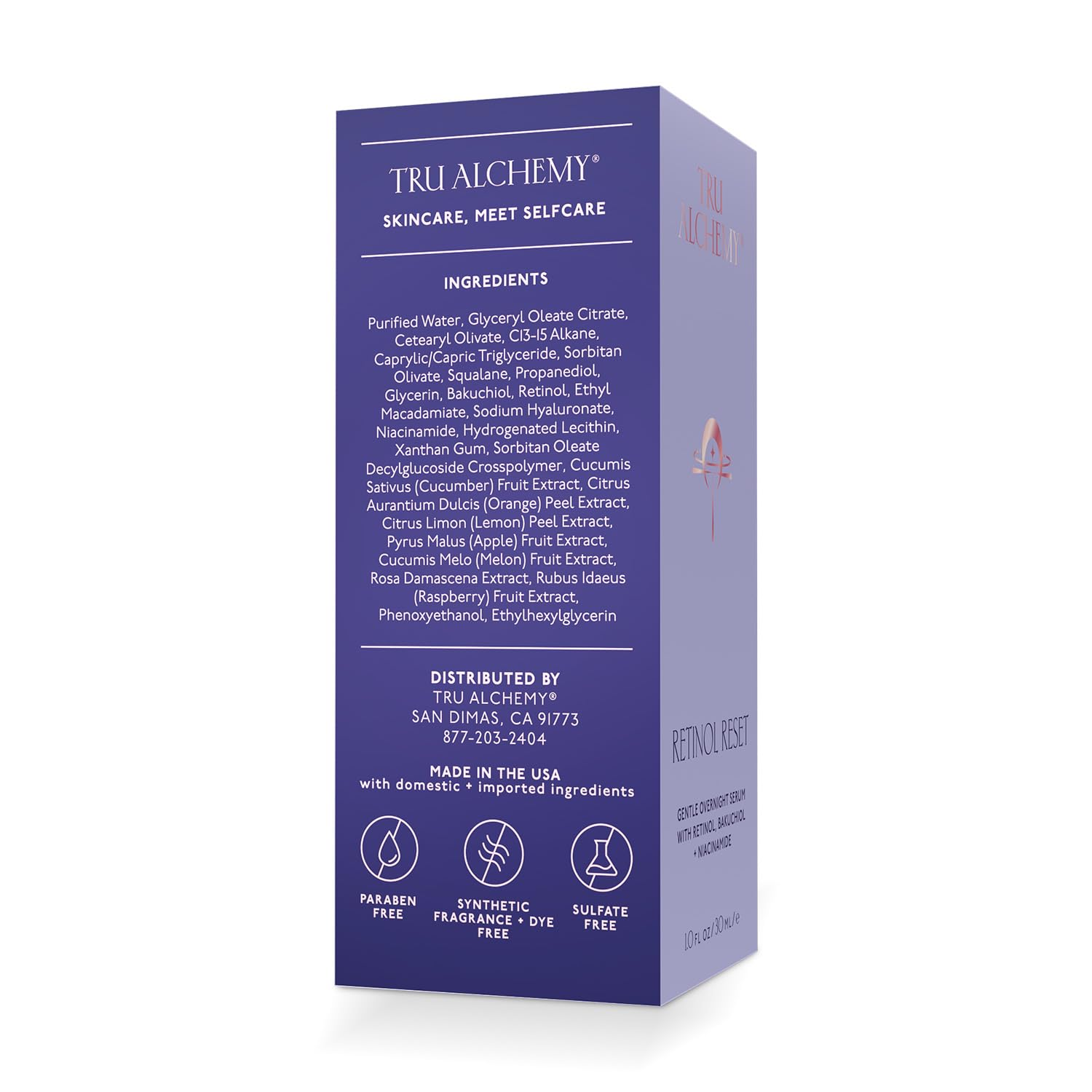 Tru Alchemy Retinol Reset Revitalizing Retinol Serum for Face - Wrinkle ...