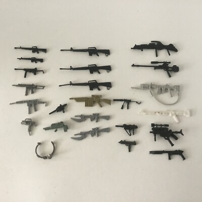 Accessories For Action Figures, Guns, Rifles, Toys 24pcs | eBay