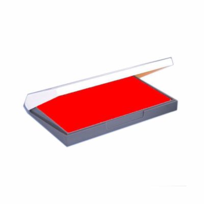 Small Stamp Pad, 2.5 x 3.5" (57x88mm), RED, Shiny Brand Size 0 | eBay