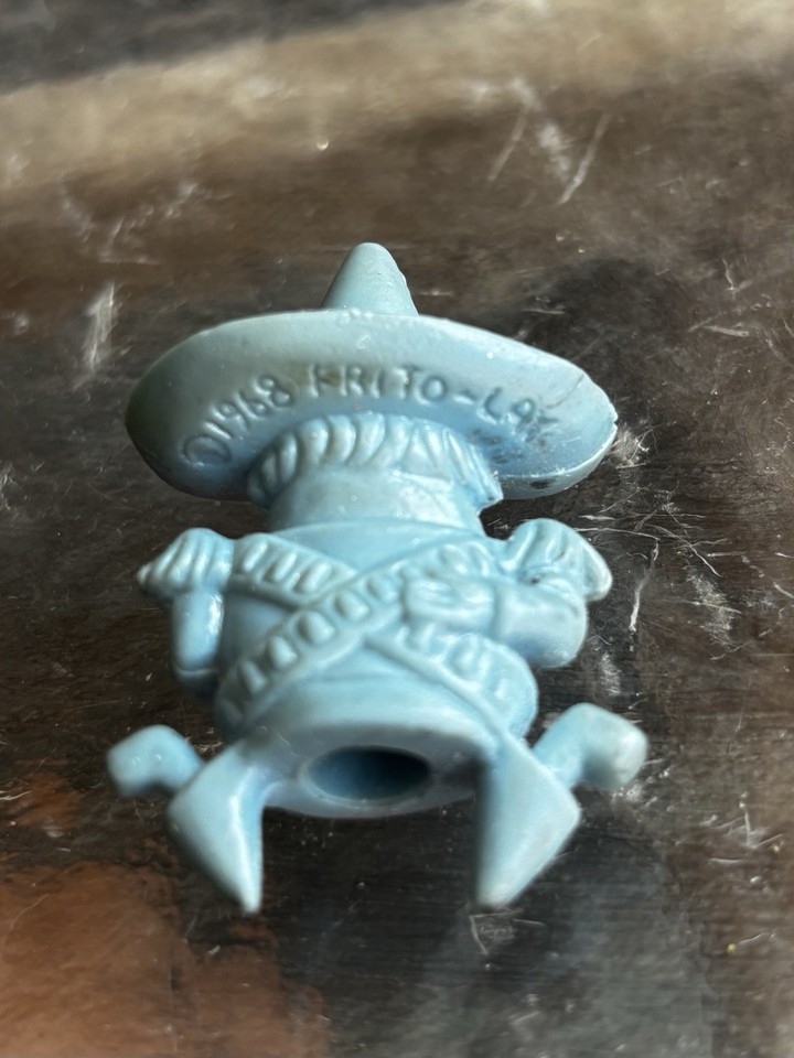 Vintage 1968 Frito-Lay FRITO BANDITO Blue Pencil Topper/Eraser | eBay
