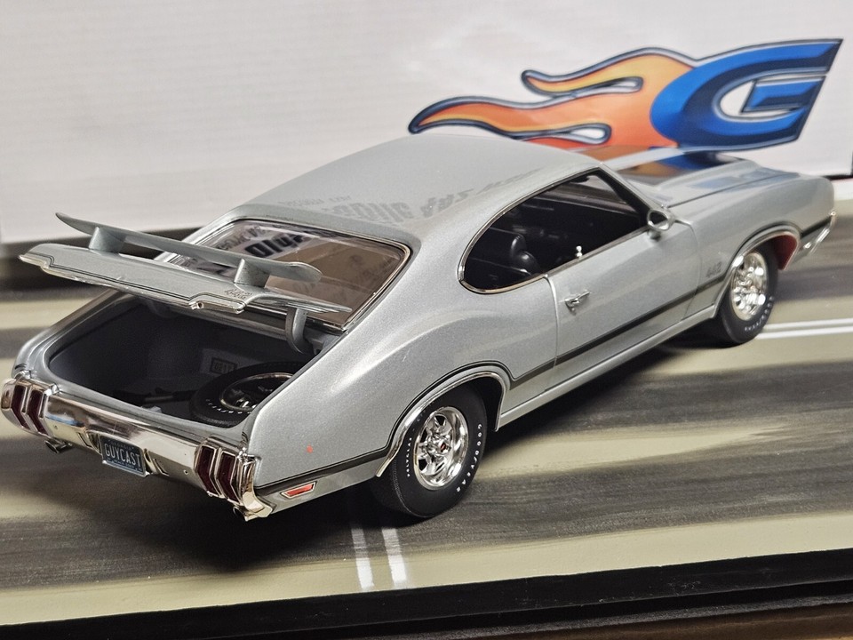 GMP ACME 1:18 1970 OLDSMOBILE 442 SILVER ONLY 442 MADE A1805604GC | eBay