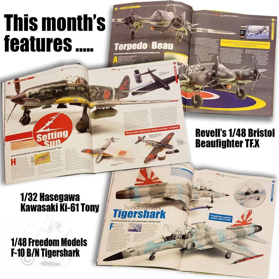 MAGAZINE: MODEL AIRCRAFT MONTHLY VOL 18 ISSUE 02 FEBRUARY 2019 | eBay