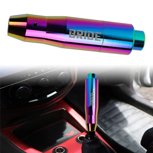 JDM Universal BRIDE Rainbow Aluminum Automatic Stick Gear Shift Knob ...