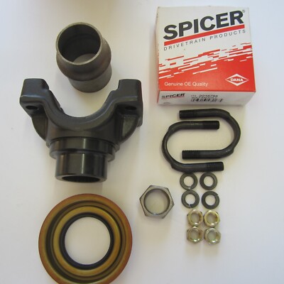 GM 12 Bolt Truck Forged 1350 Yoke w/ Seal, Crush Sleeve, Pinion Nut, U ...