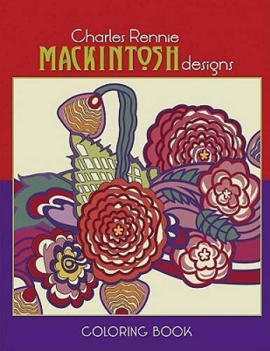 Charles Rennie Mackintosh Designs Coloring Book - Paperback - GOOD | eBay