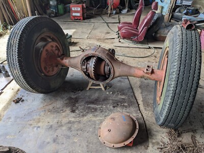 Ford F-600 Truck REAR AXLE DIFFERENTIAL Full Floater 5 Lug 2 Speed 5.83 ...