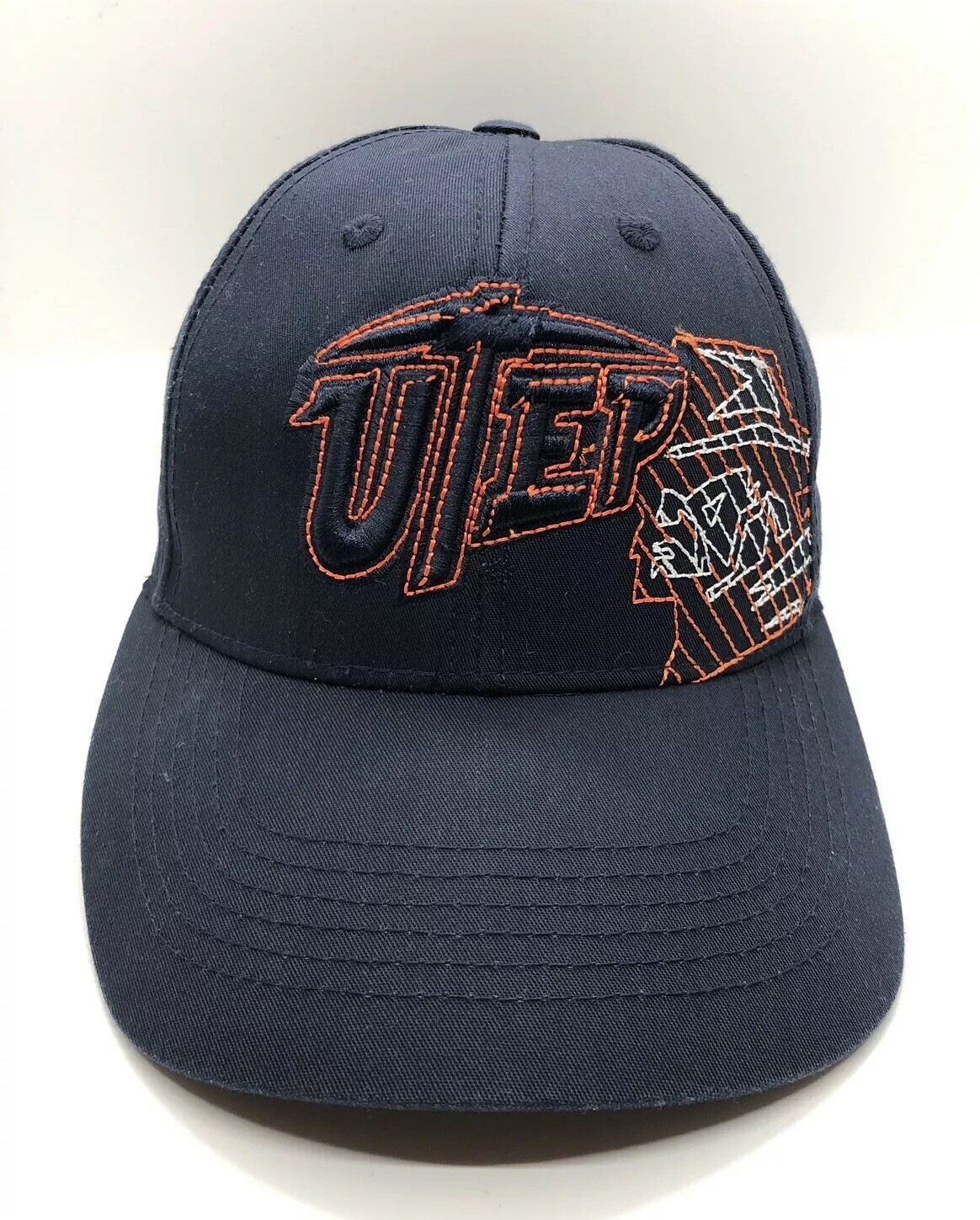 NCAA UTEP El Paso Texas Cap Hat Adult Adjustable Blue Polyester Cotton ...