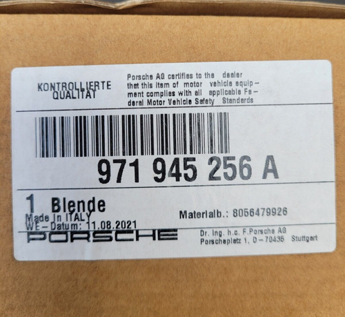 Genuine PORSCHE Panamera 97A 97B 97C Trim Right 971945256A | eBay