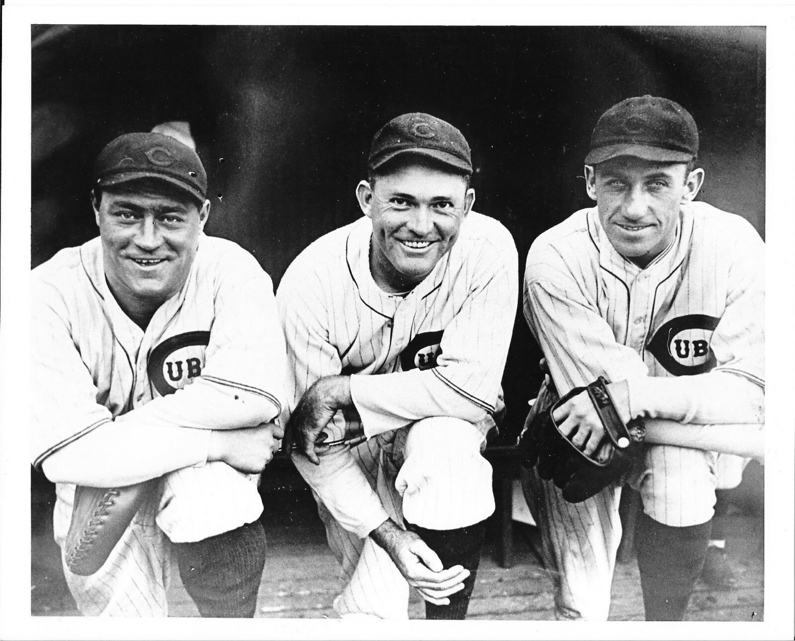 Hack Wilson Rogers Hornsby Kiki Cuyler Photo Chicago Cubs 10x8 Baseball ...