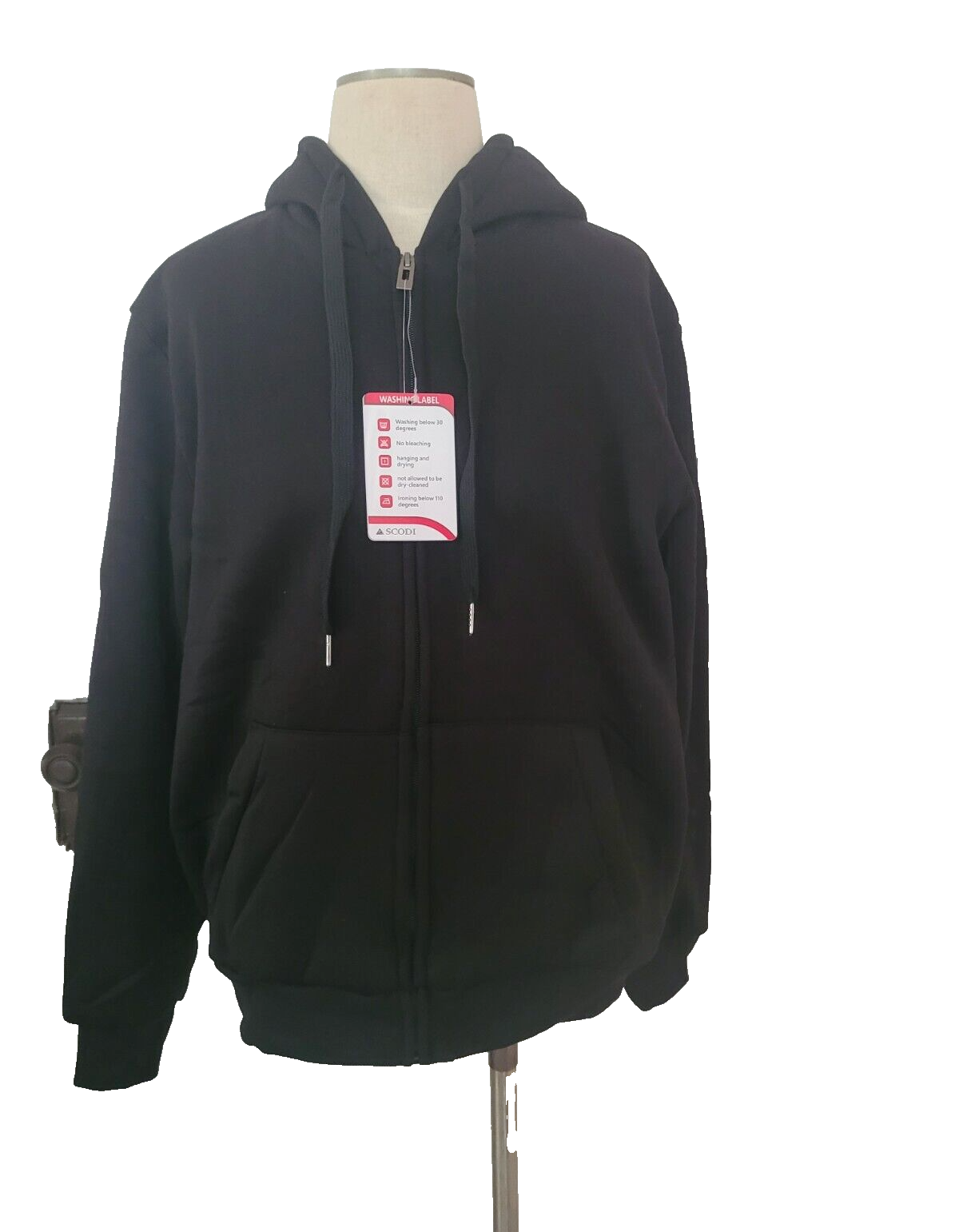 Speedrun Scodi men's jacket. Temp control, Black, Fleece, Size L | eBay