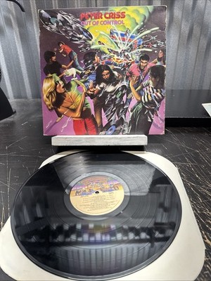 Kiss PETER CRISS 1980 OUT OF CONTROL Nblp 7240 ORIGINAL VINYL ROCK KISS ...
