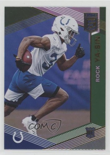 2019 Panini Donruss Elite Rookies Green Rock Ya-Sin #192 Rookie RC | eBay