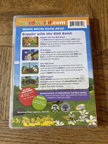 Word World Boppin With The Bug Band DVD 843501007198| eBay