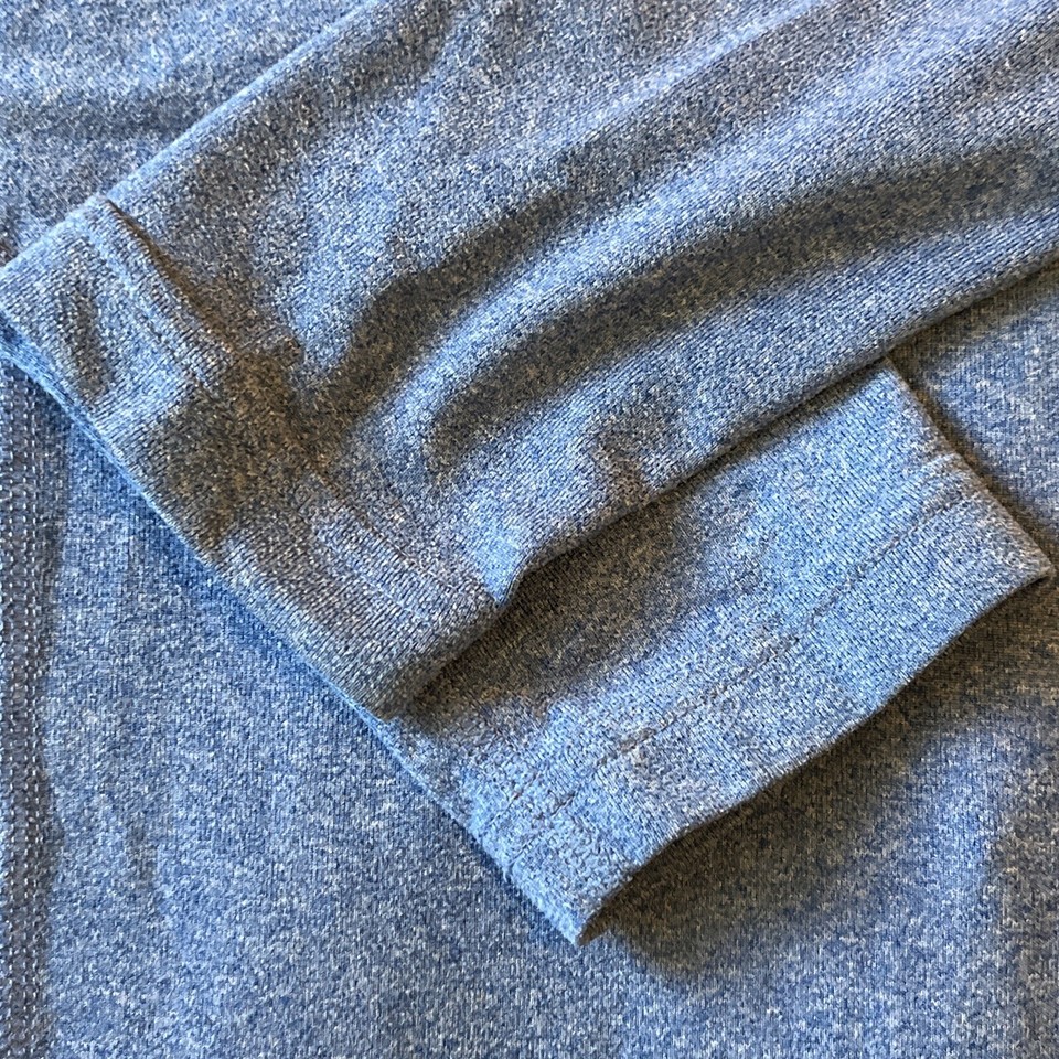 REI Women Blue XS RN 37249 Long Sleeve Outdoor Athletic Shirt 3/4 Zip ...
