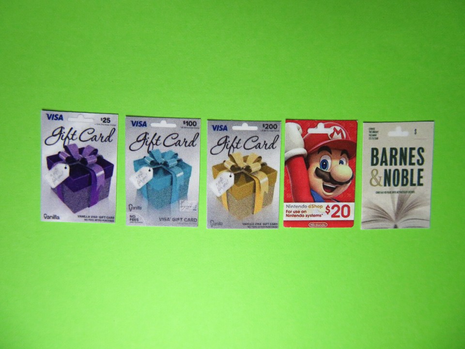 for BARBIE MONEY Miniature DOLLAR BILL GIFT CARDS 1/6 Scale Passport | eBay