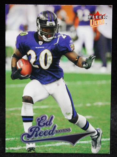 2004 Fleer Ultra Ed Reed #24 Ravens | eBay