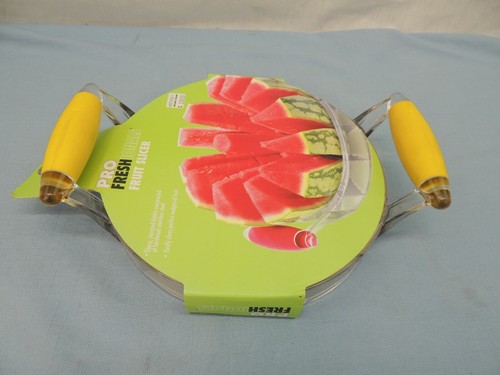 PRO FRESHIONALS FRUIT SLICER LARGE SIZE FOR MELONS STAINLESS STEEL ...