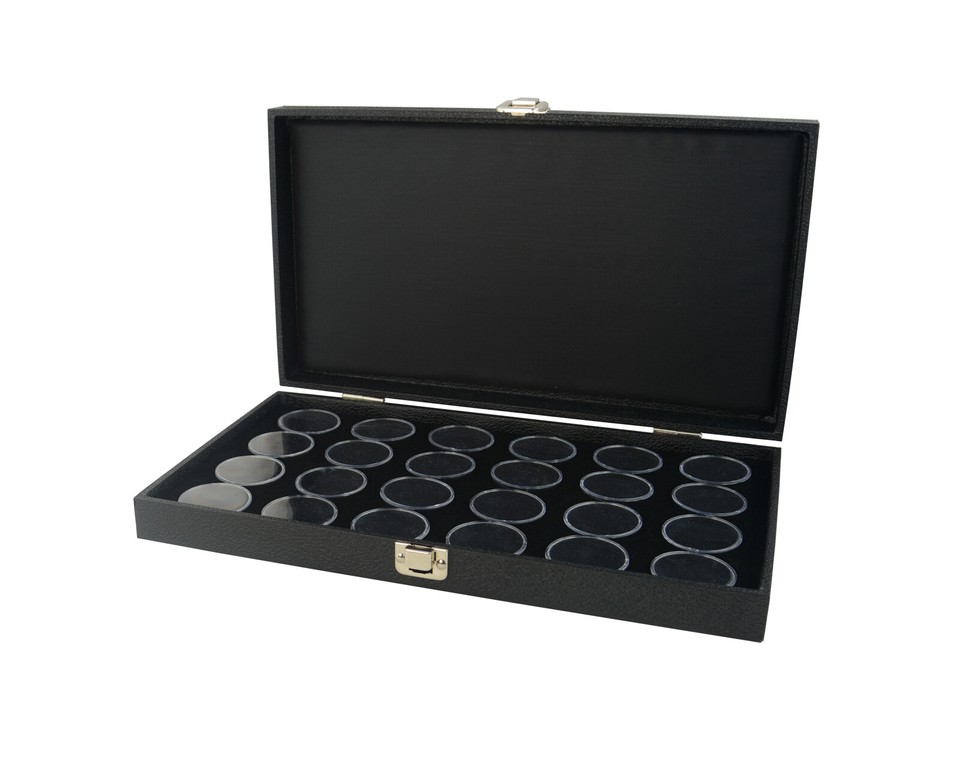 Jewellers Black Display Case with Gem Pot Insert - Jewellery Storage ...