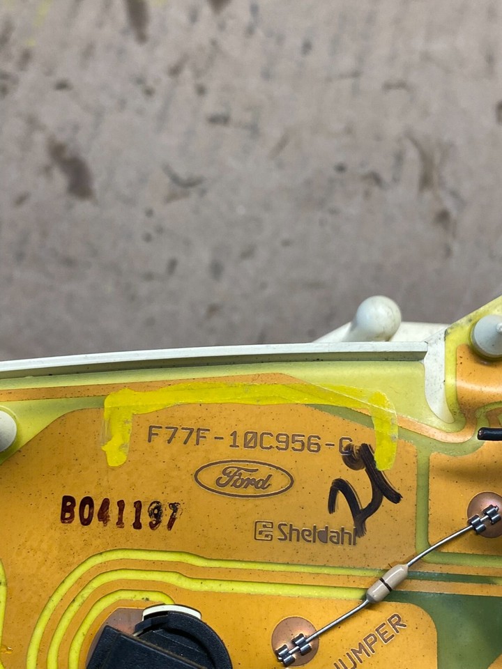 1998 2003 Ford Ranger Gauge Speedometer Cluster M1336 DG Oem | eBay