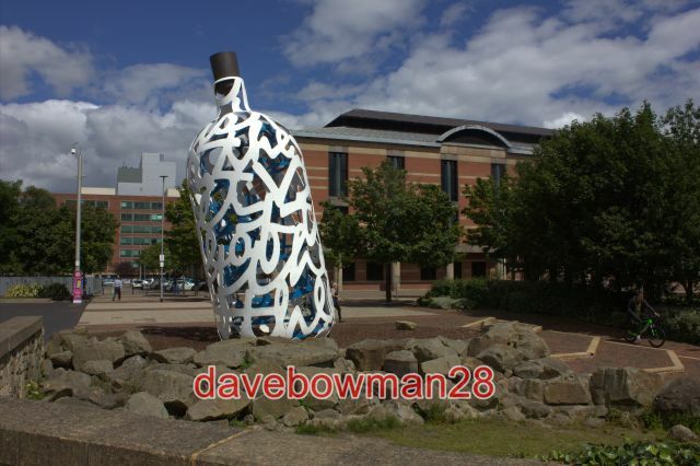 PHOTO BOTTLE OF NOTES SCULPTURE MIDDLESBROUGH 2017 | eBay UK