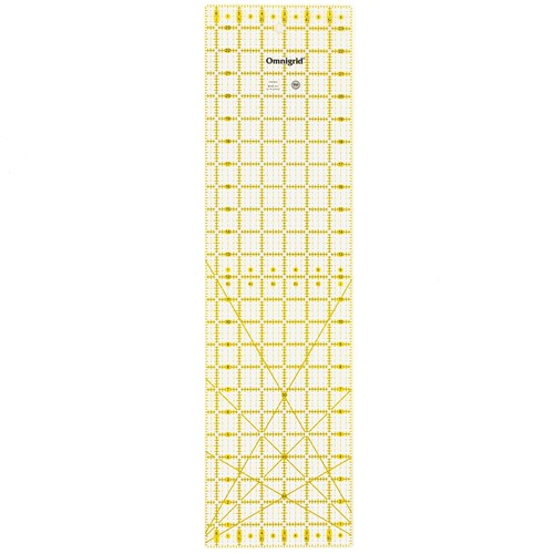 R6524 Omni Grid Ruler 6.5X24In 6-½" x 24" Multicolor 762511065243 | eBay