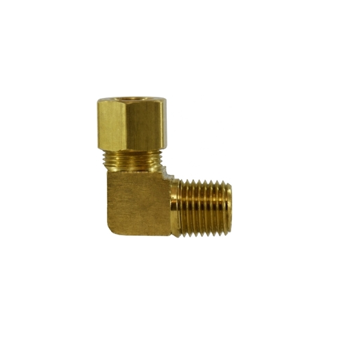3/8" X 3/8" Comp X Mip Bs Elbow Brass Fittings 18234B (Pack Of 10) | eBay