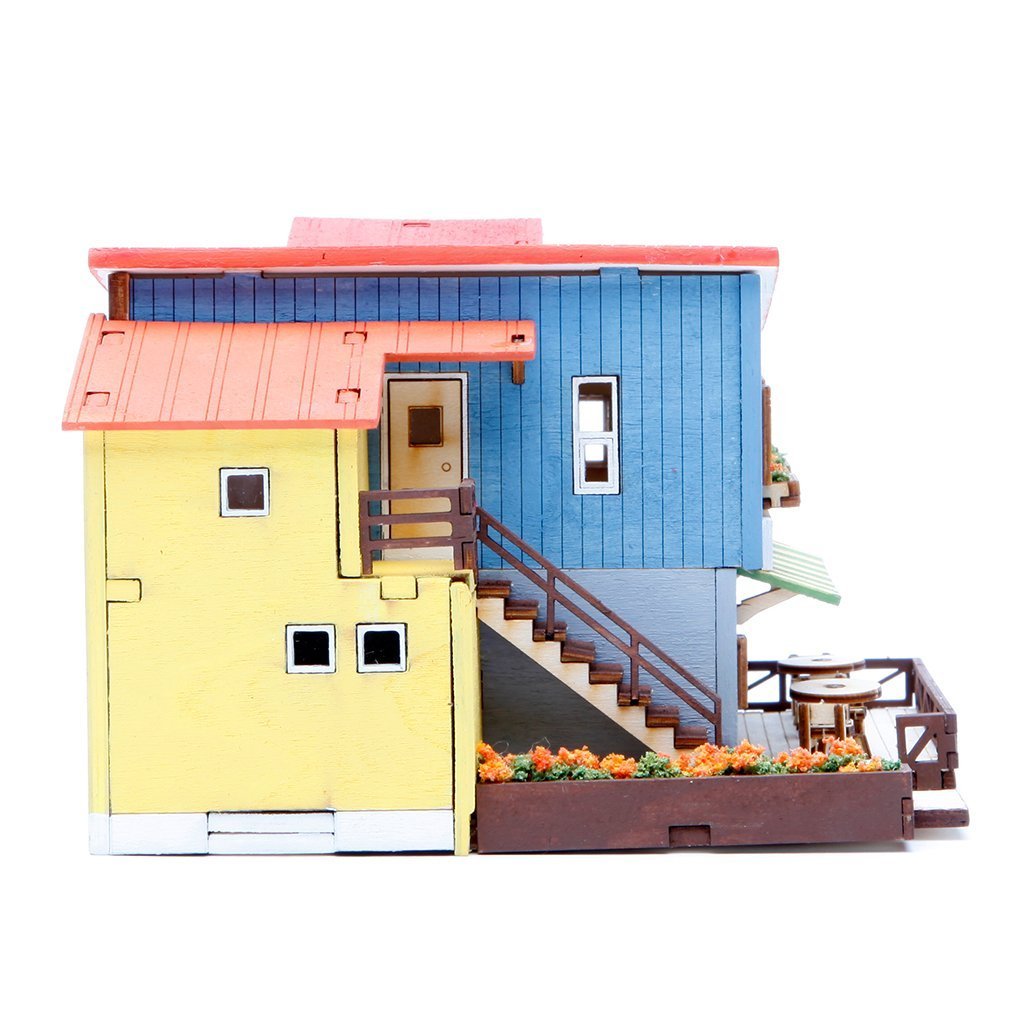 Desktop Wooden Model Kit Cafe in House by YOUNGMODELER for sale online ...
