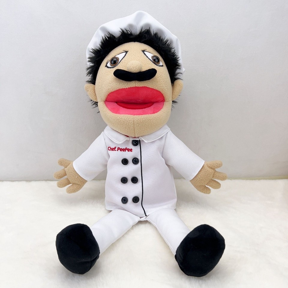 50CM Chef Pee Pee Hand Puppets Doll XMAS SML Cartoon Anime Jeffy Family ... 50CM Chef Pee Pee Hand Puppets Doll XMAS SML Cartoon Anime Jeffy Family ...