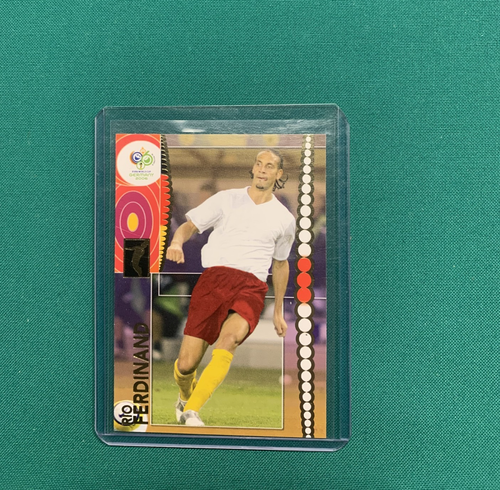 PANINI FIFA 2006 Germany World Cup Soccer Card No89 Rio Ferdinand ...