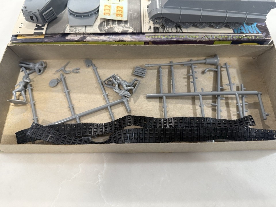 Aurora German TIGER TANK Kit #312-130 - RARE / VINTAGE | eBay