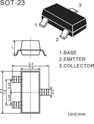 MMBT2222A Transistor Pinout, Datasheet, Features
