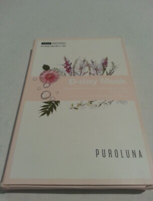 PUROLUNA D-DAY MASK WHITENING HYDRATION FACE MASK ~ 5 MASK | eBay