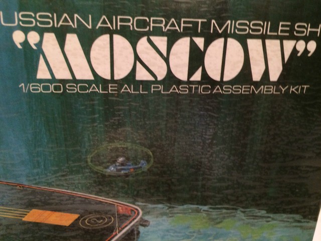Vintage 1972 Aurora Moscow Russian Aircraft Missile Ship Model Kit No ...