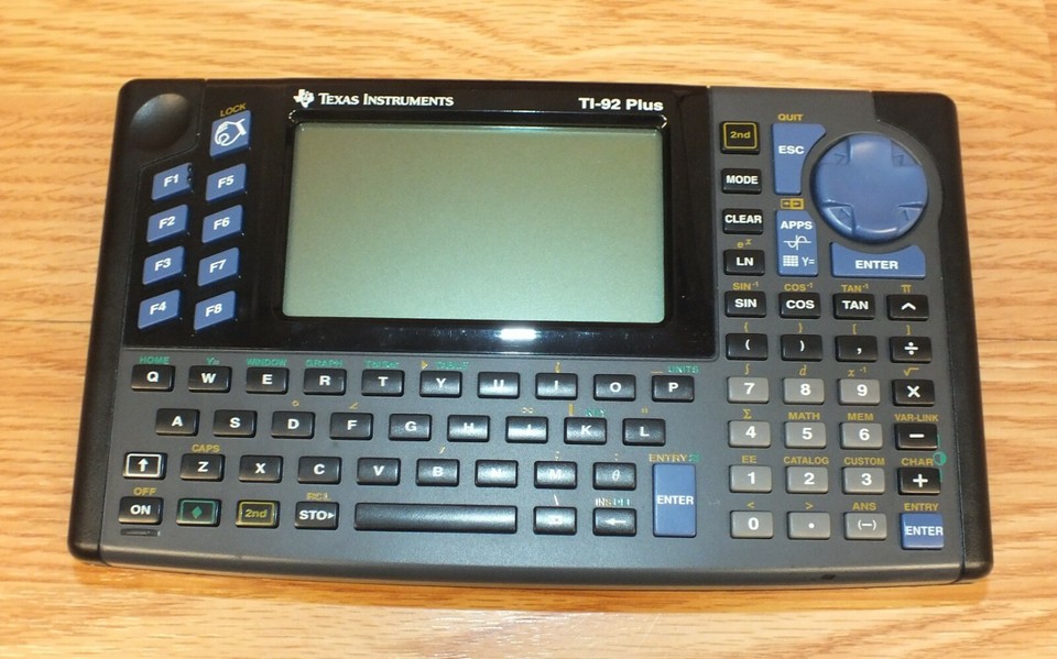 Texas Instruments TI-92 Plus Graphing Calculator With Cover **READ** | eBay