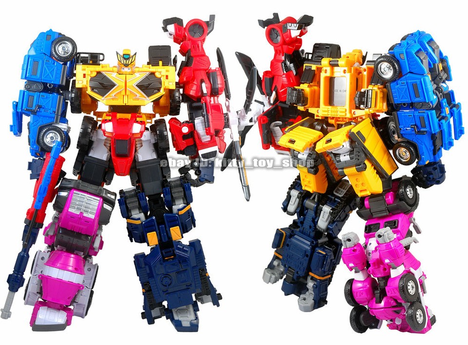 Miniforce Penta X Ranger Vehicle Robot Bot PENTATRON 5 Combiner Figures ...