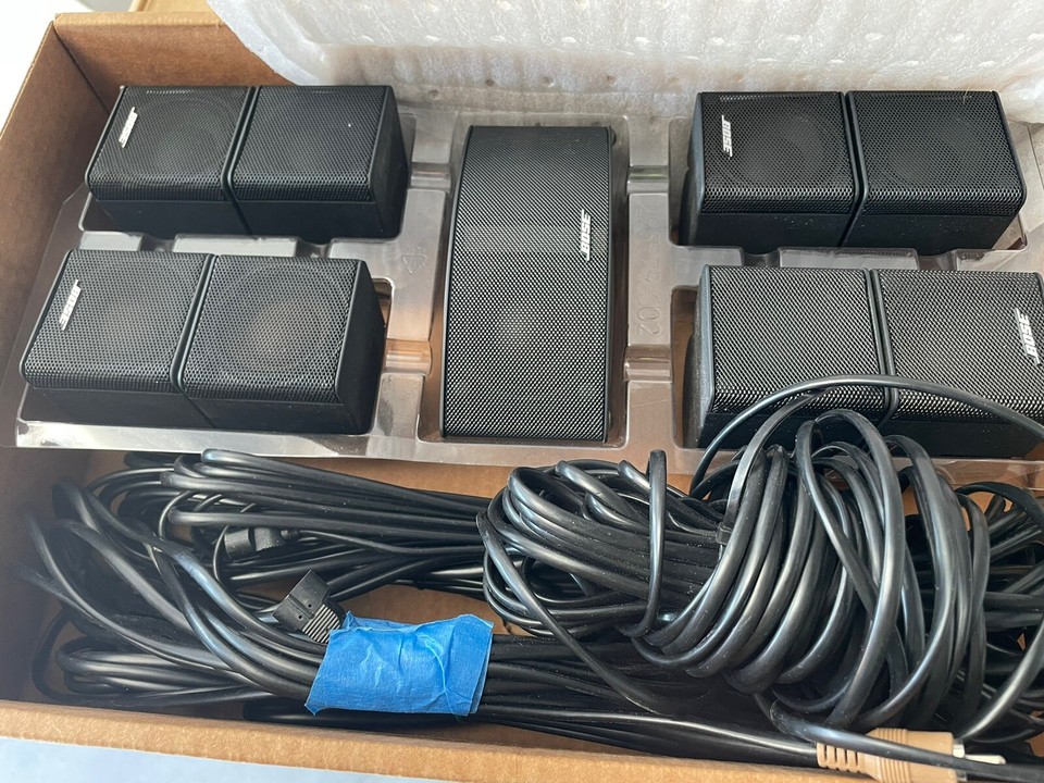 Bose Lifestyle V30 Home Theater System - Black In Original Box Mint ...