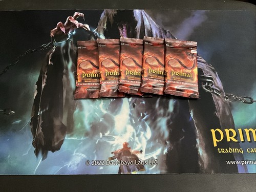 Primal TCG 1st Edition Awakened Primordials Booster Pack x5 New | eBay