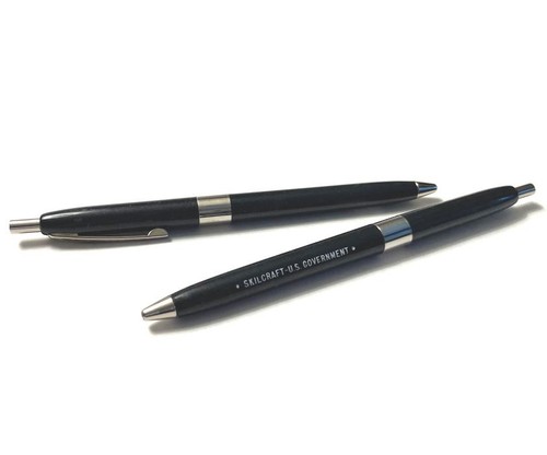 Skilcraft US Government Pen Push Top Vintage Retractable Ball Point ...