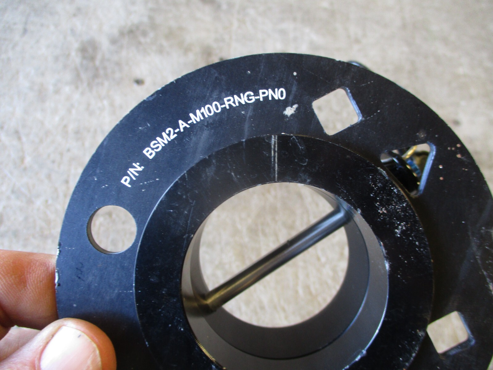 Used 2" Guy Ring BSM2-A-M100-RNG-PN0, Blue Sky Mast for HAM or Military ...