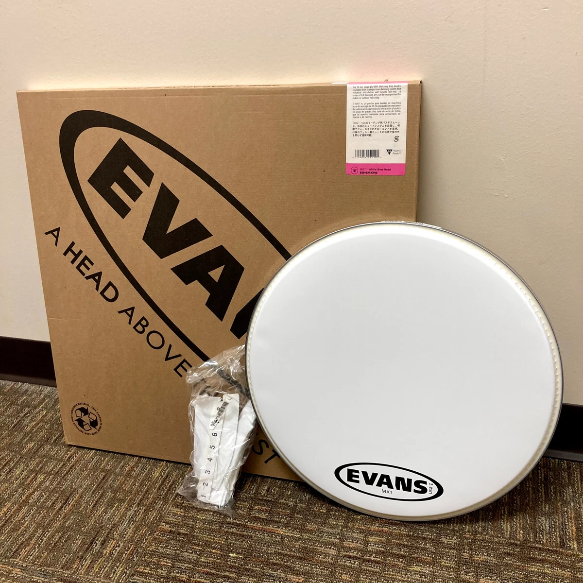 Evans Marching Bass Drum