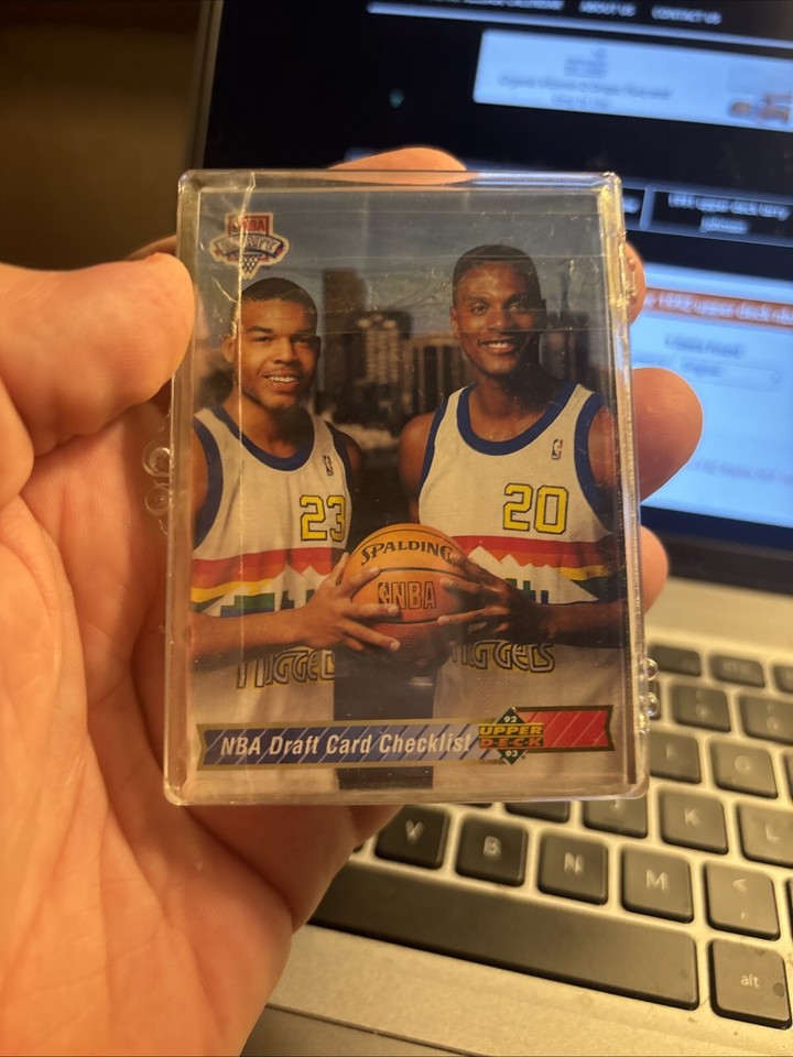 1992 NBA draft rookie set upper deck | eBay