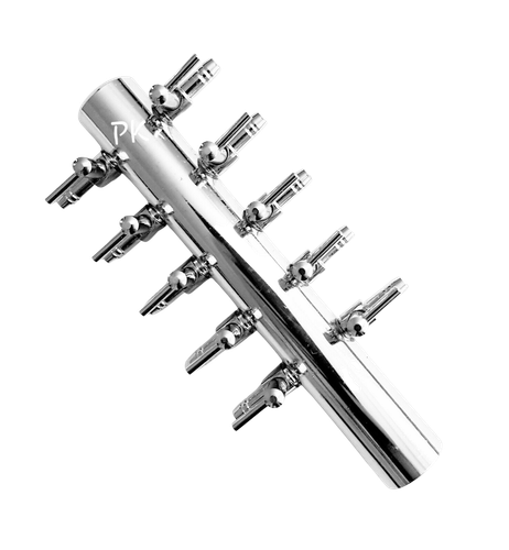 Manifold Aquarium Airline 10 x 4mm Inlet Air line Air Stone Splitter ...